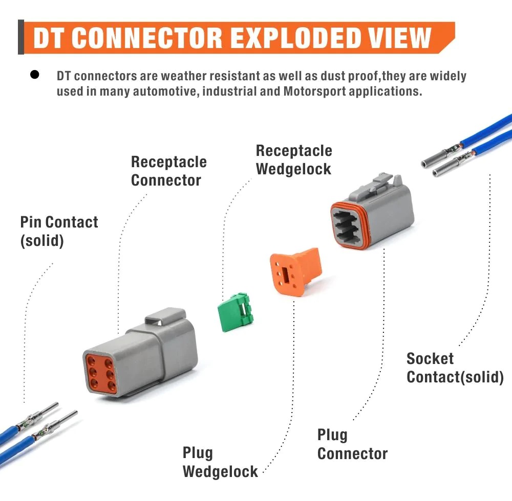 deutsch-dtm-series-2-pin-connector-kit
